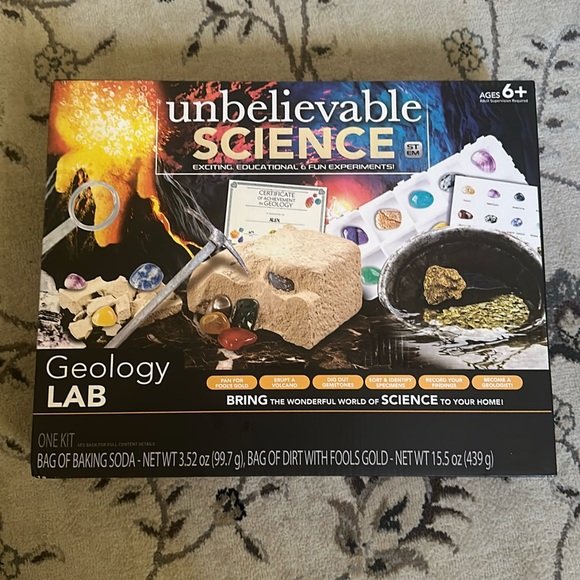 Toys | New Unbelievable Science Geology Lab Kids Toy | Poshmark